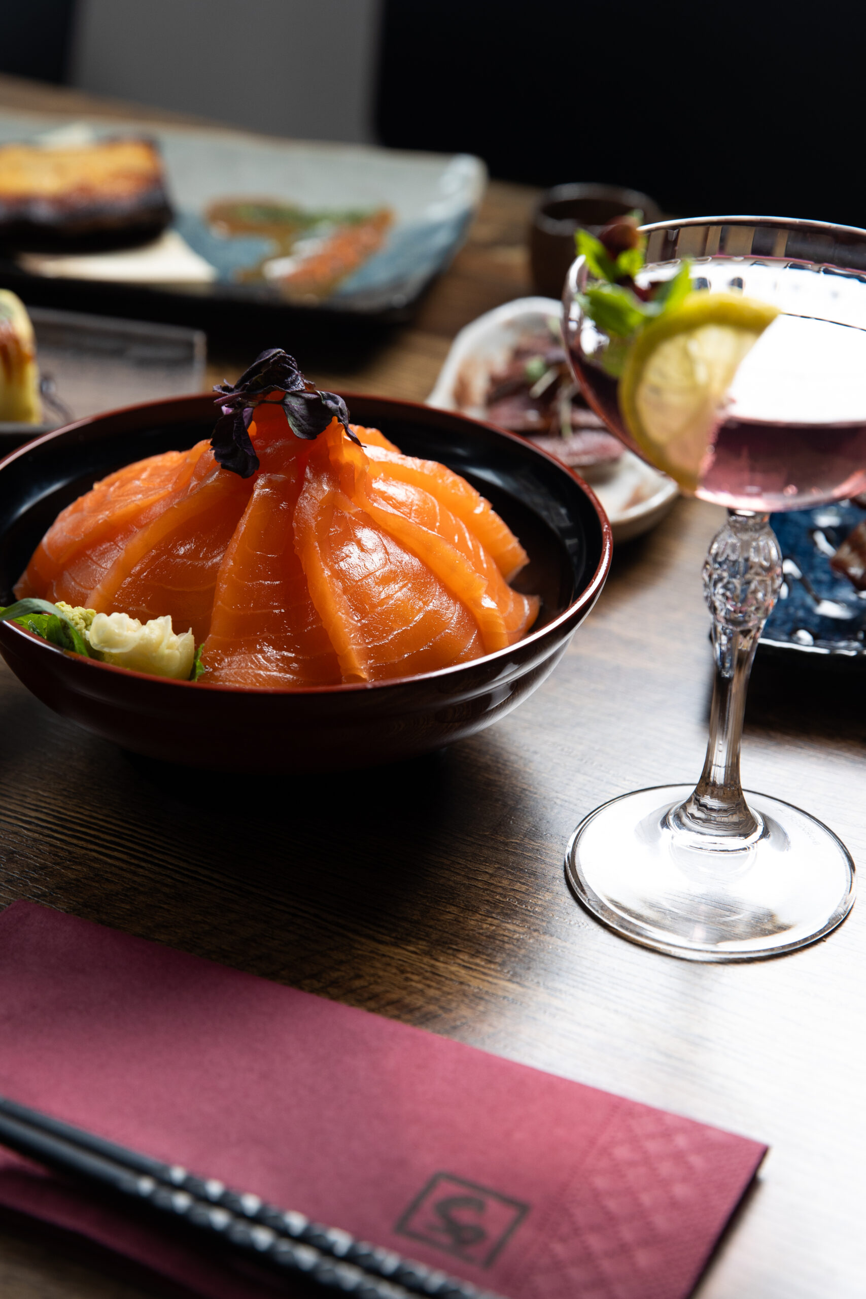 Evening menu - so restaurant